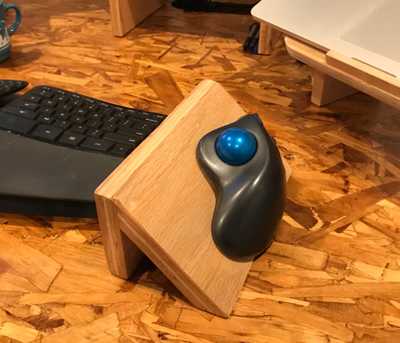 A DIY Trackball Stand That Fixed My Wrist Pain | Mark Foster