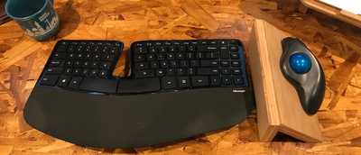 A DIY Trackball Stand That Fixed My Wrist Pain | Mark Foster